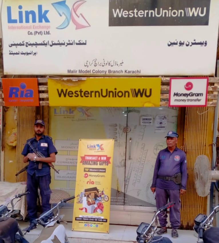 Link Currency Exchange Malir Cantt Branch best Exchanger