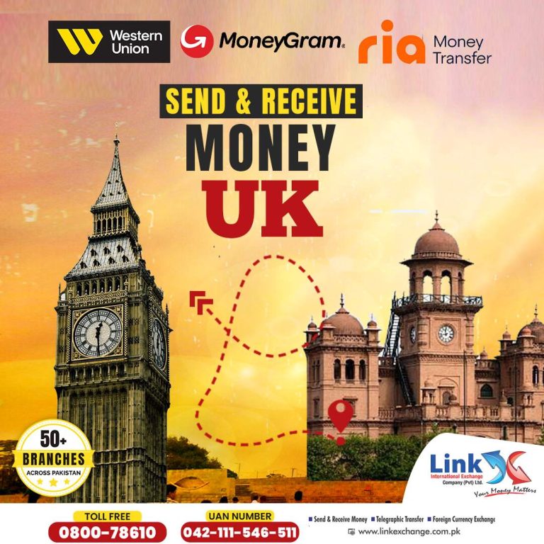 International Money Wire Transfer from Pakistan to UK- Send Money to UK
