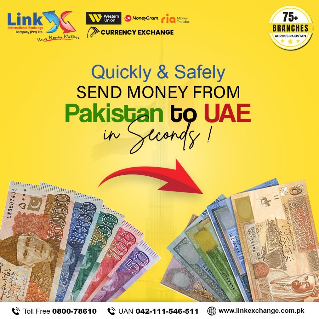 Fast Money Transfer: Send and Receive from Pakistan to UAE