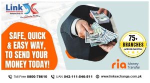 Ria | ria money transfer | Best dollar rates in Lahore, Ria Money Tracking